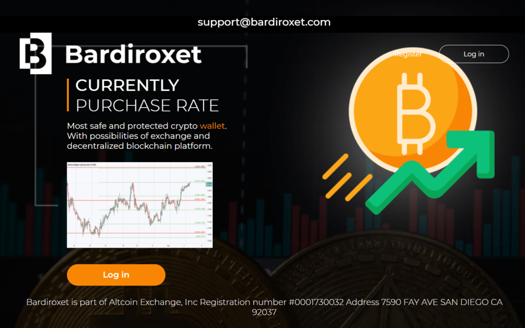 Bardiroxet com (Бардироксет ком) – отзывы и обзор криптокошелька | TrustViper