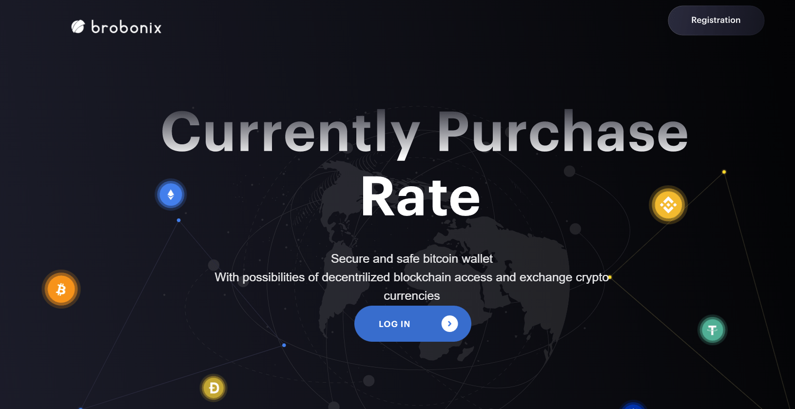 Brobonix (Бробоникс) – криптокошелек-мошенник | TrustViper