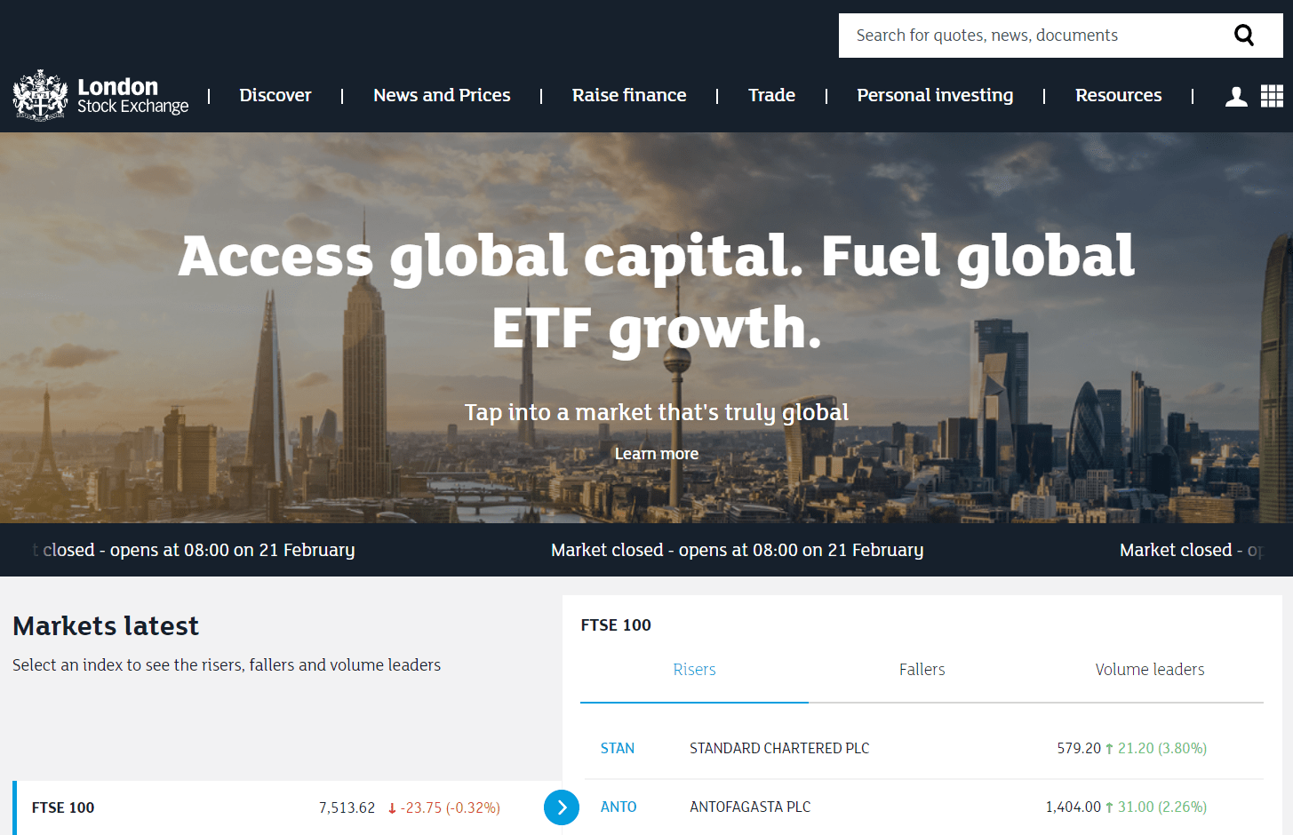 London stock exchange (Лондонская фондовая биржа) – обзор платформы ...